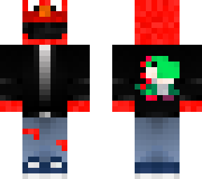 Yoshi Jacket Elmo | Minecraft Skin