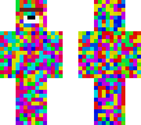 Alien Multicolor | Minecraft Skin