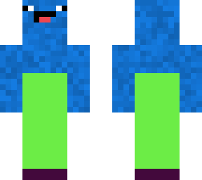 blue derp | Minecraft Skin