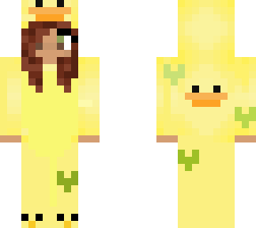 cute duck girl | Minecraft Skin