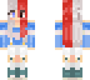 Female Todoroki BNHA | Minecraft Skin