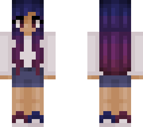 Gradient Hair | Minecraft Skin