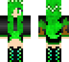 Green Girl | Minecraft Skin