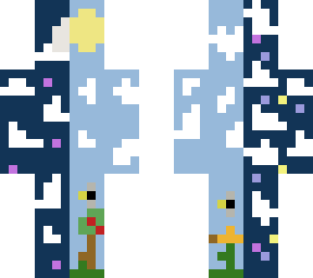 Half and Half | Minecraft Skin