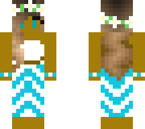 Hawaii Girl | Minecraft Skin