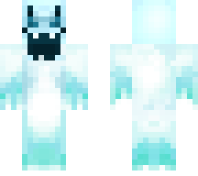 ice demon | Minecraft Skin
