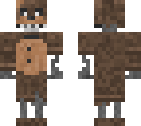 Ignited Freddy | Minecraft Skin