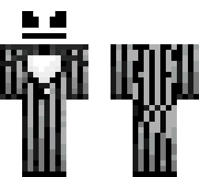 jack skellington | Minecraft Skins