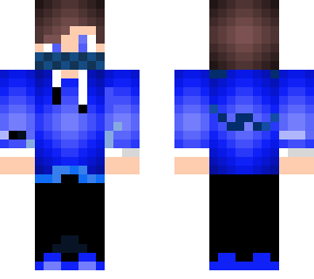 Light Blue Boy w/ Dust Mask | Minecraft Skin