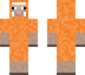 Minecraft Orange Sheep