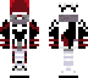 Red Wraith Skin | Minecraft Skin
