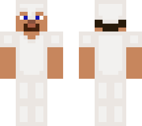 Steve from nether update in iron armor | Minecraft Skin