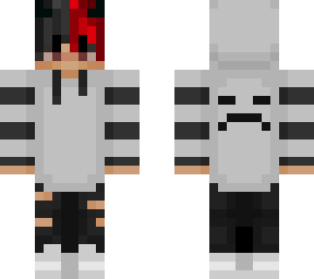 red and black devil boy | Minecraft Skins