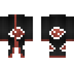Akatsuki Cloak Base | Minecraft Skin