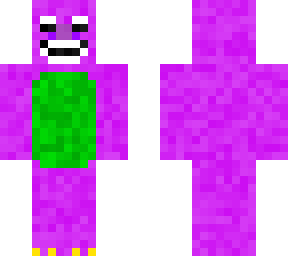 barney the dinosaur 3d | Minecraft Skins