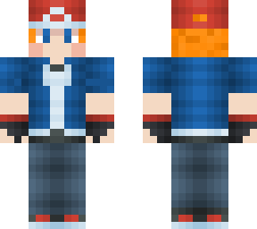 Ginger Pokemon Trainer | Minecraft Skin