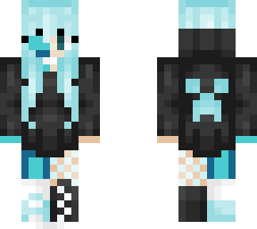 half slime half human | Minecraft Skin