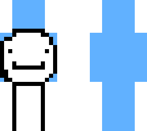 Light Blue Dream Skin | Minecraft Skin