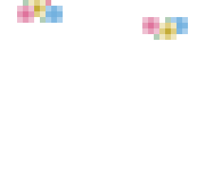 Pan Pride Flower Crown Base | Minecraft Skin