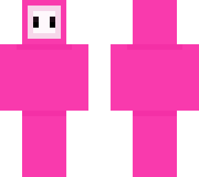 Pink Fall Guy | Minecraft Skin