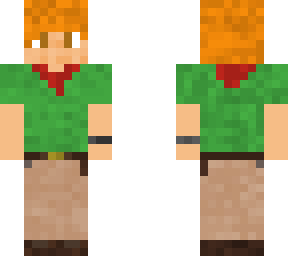 Red Headed Paleontologist | Minecraft Skin