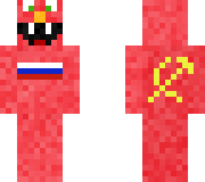 soviet elmo | Minecraft Skin