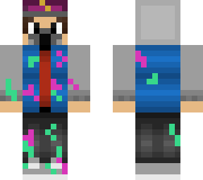Spray paint | Minecraft Skin