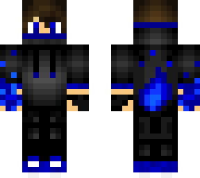 Updated Blue Fire | Minecraft Skin