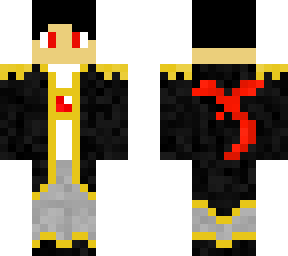 Black and Gold | Minecraft Skin
