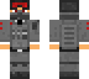 Caliber 9 SWAT Riot Soldier | Minecraft Skin