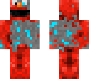 Cyborg Elmo | Minecraft Skin