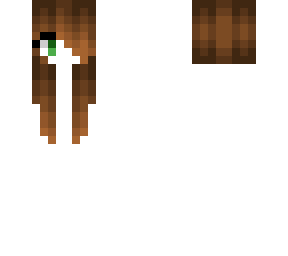 Female HB - Milk Chocolate Brown - Right Side Bangs | Minecraft Skin