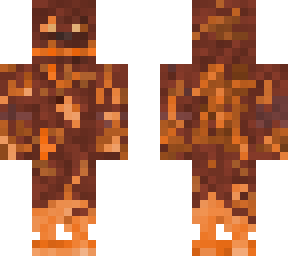 Flaming Springtrap | Minecraft Skin