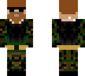 Marine Raider in the Middle East | Minecraft Skin