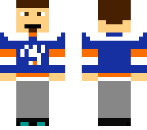 NY Islanders fan | Minecraft Skin