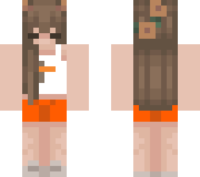 Riley's femboy hooter's uniform | Minecraft Skin