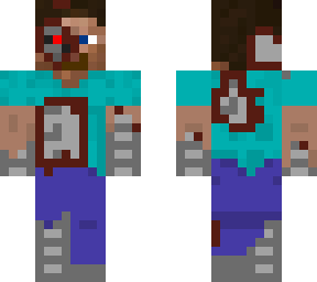 terminator steve | Minecraft Skin