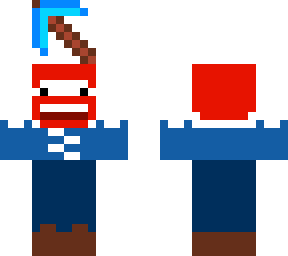 Benx with Pick-axe | Minecraft Skin