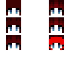 how to shade front hair | Minecraft Skins