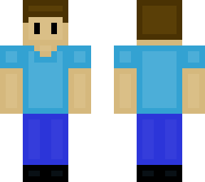 Cube Steve | Minecraft Skin