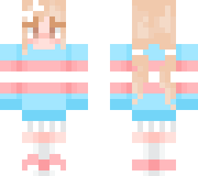 Cute trans girl | Minecraft Skin