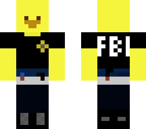 FBI Duck | Minecraft Skin