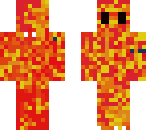 Fire skin | Minecraft Skin