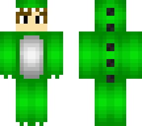 Green Dino Onesie Boy | Minecraft Skin