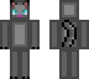 Grey cat | Minecraft Skin