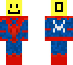 lego pog spiderman | Minecraft Skin