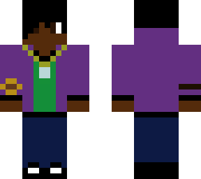 Pixeldip pixelmon fallout finished outfit with purple | Minecraft Skin