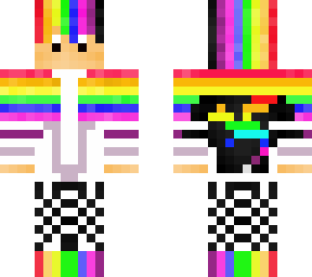 rainbow gamerboy80 | Minecraft Skin