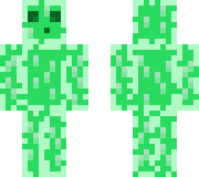 Slime Steve | Minecraft Skin