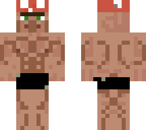 the buff villager | Minecraft Skin